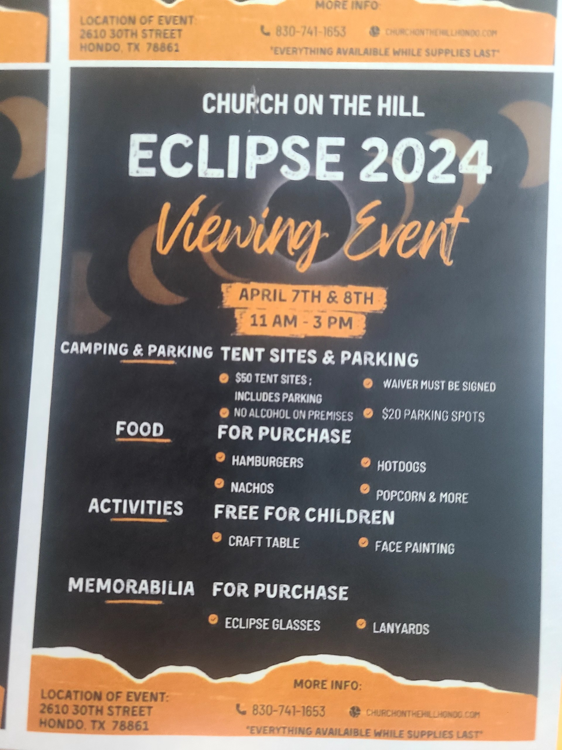 2024 Total Solar Eclipse – Church On The Hill